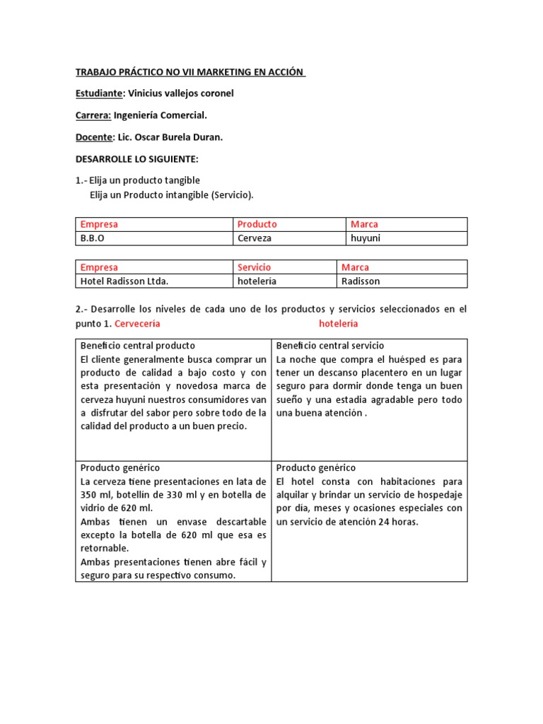 Proyecto Final Marketing | PDF