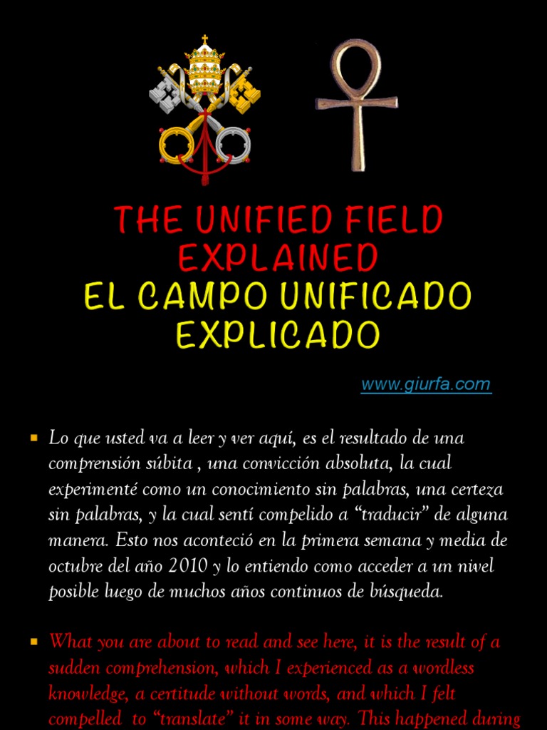 Theory of The Unified Field | Descargar gratis PDF | Física | Ciencias ... Theory of The Unified Field | Descargar gratis PDF | Física | Ciencias ...