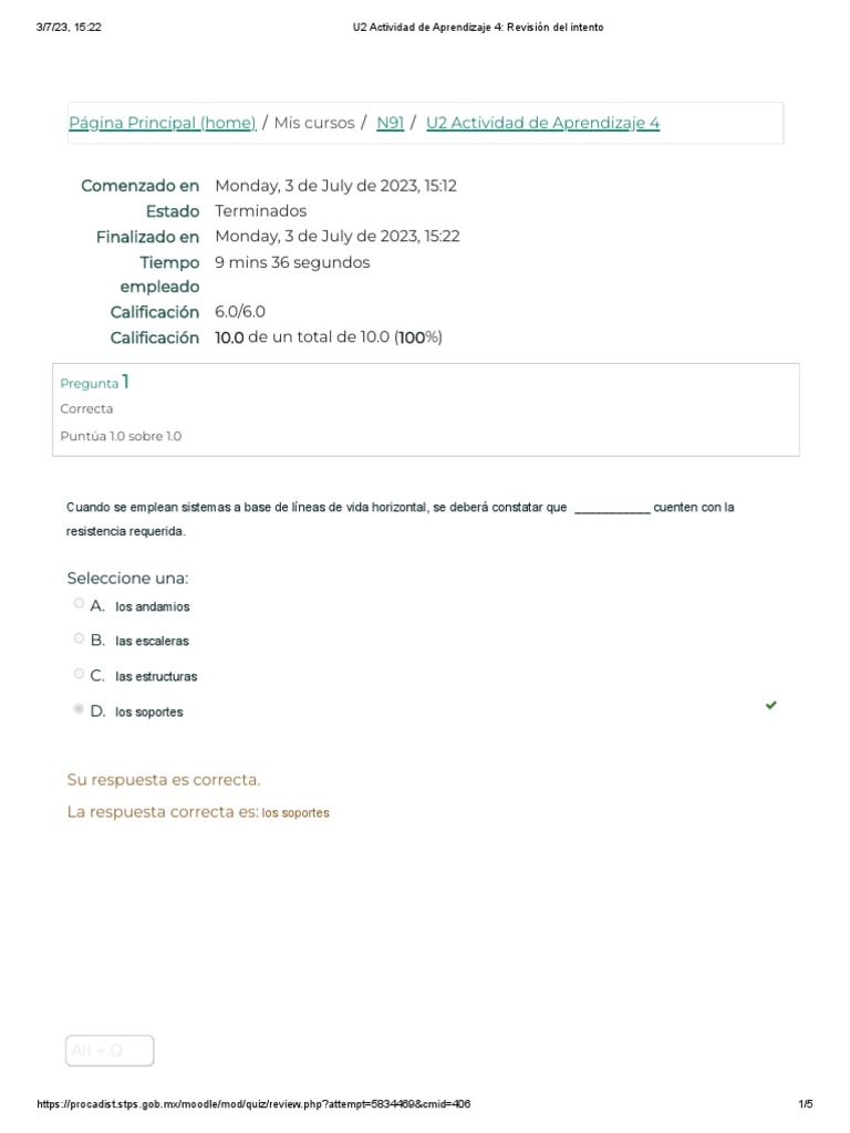 U2 Actividad de Aprendizaje 4 - NOM 009 | PDF