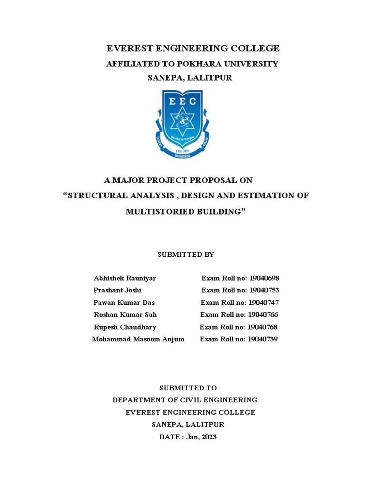 Final Year Project Proposal | PDF | Earthquakes Final Year Project Proposal | PDF | Earthquakes