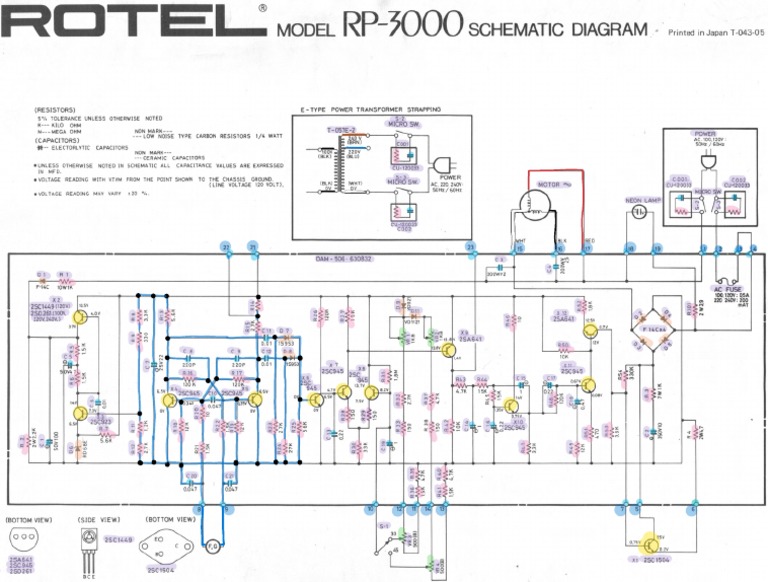 Rotel Rp-3000 Sm | PDF