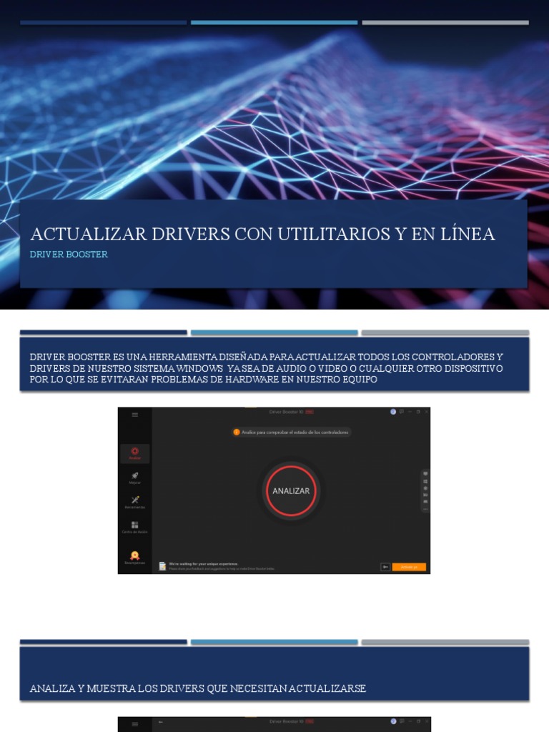 Actualizar Drivers Con Utilitarios y en Línea | PDF