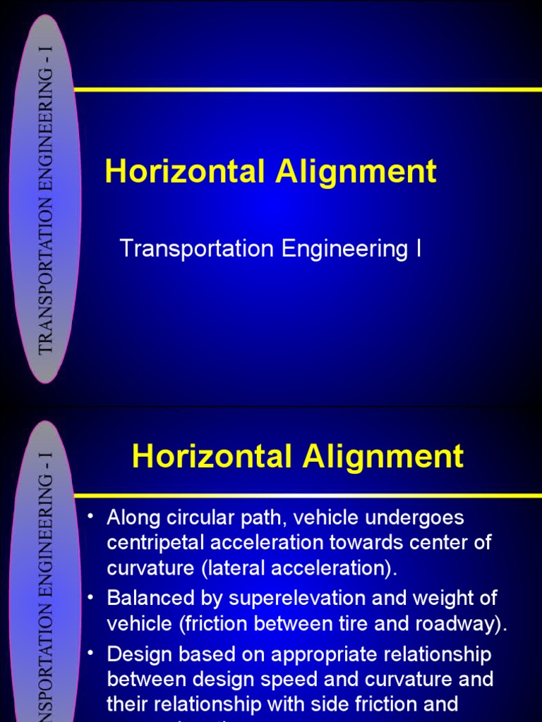 Horizontal Curve Design Basics | PDF | Trigonometric Functions ...