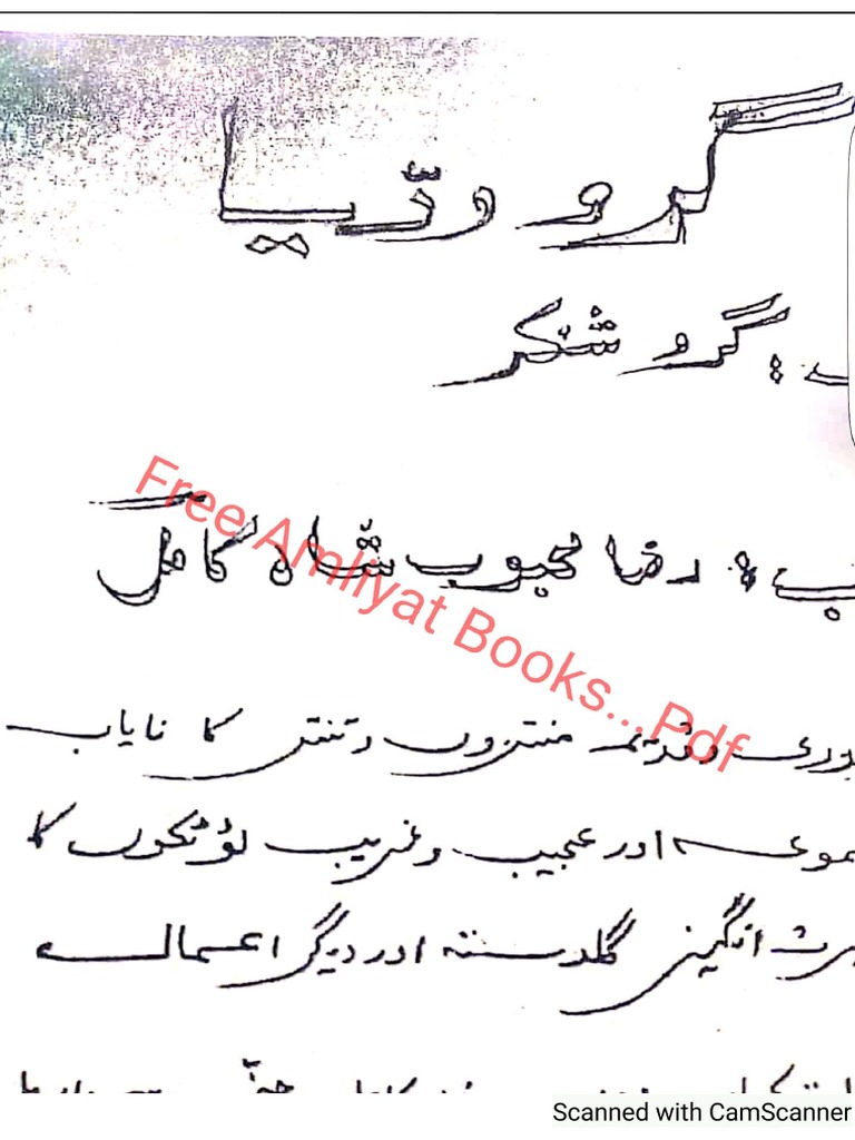 گرو ودیا Scaned by Basit Ali | PDF