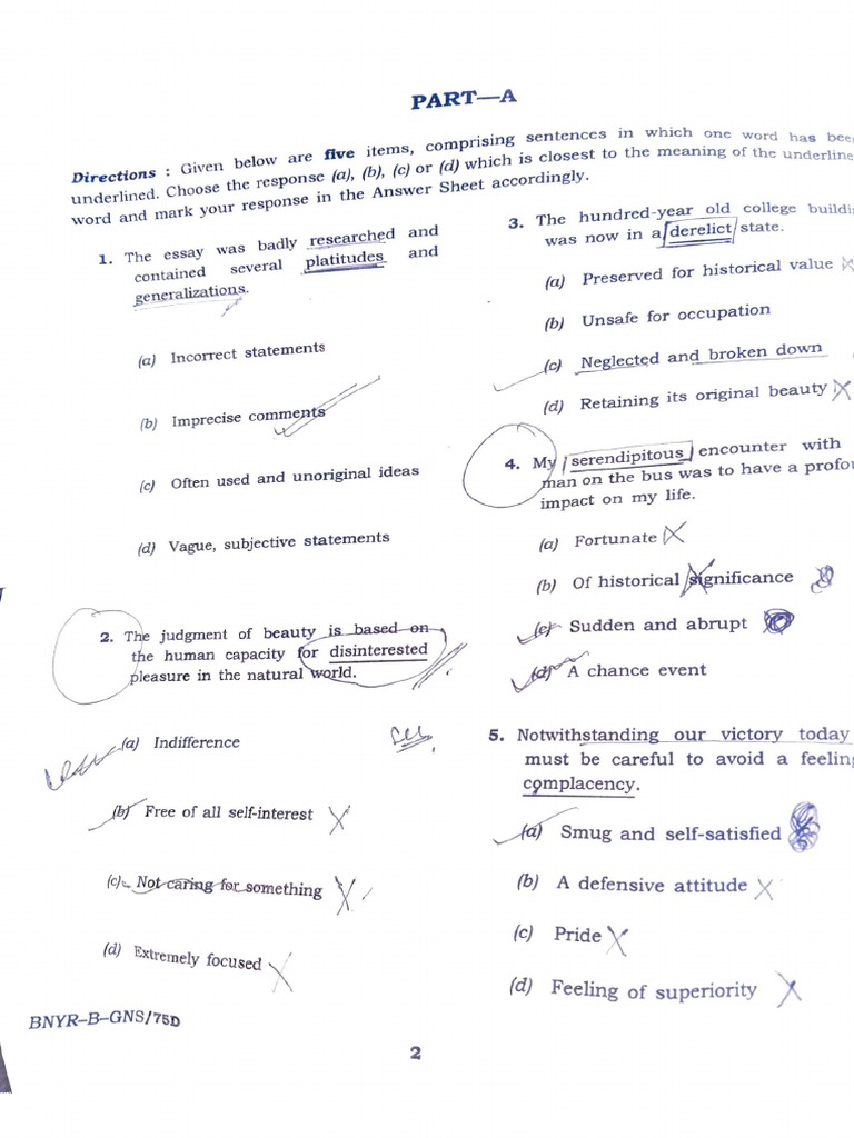 UPSC EPFO PAPER 2023 (Second Shift) (Held - 02 July 2023) - 01 | PDF