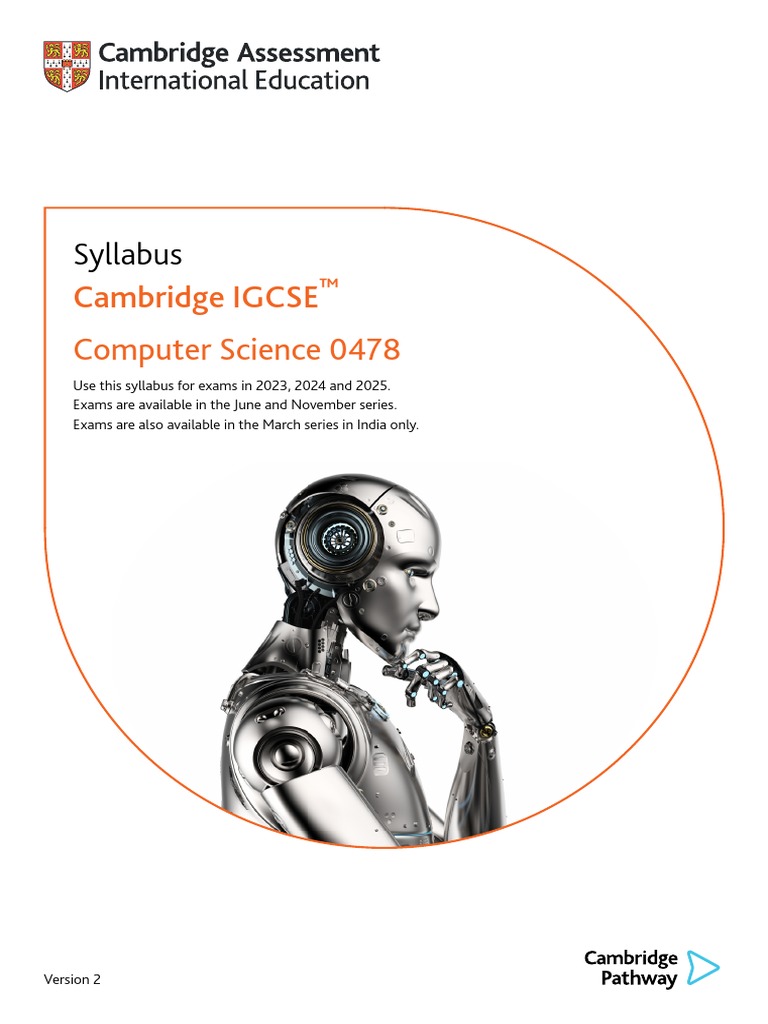 2023 2025 Syllabus | PDF | Central Processing Unit | Computer Data Storage