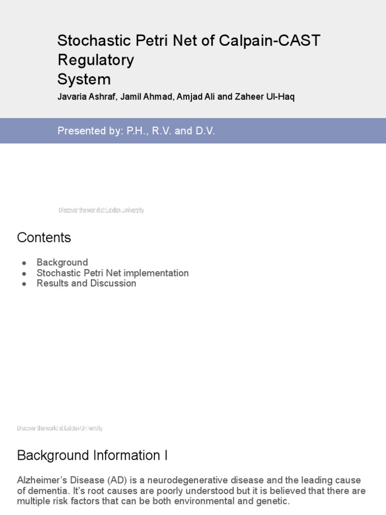 Stochastic Petri Net of The Calpain-CAST System | PDF | Nutrients ... Stochastic Petri Net of The Calpain-CAST System | PDF | Nutrients ...