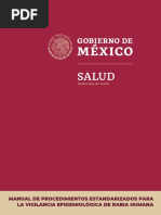 Manual - Rabia en Humano | PDF | Inmunofluorescencia | Rabia