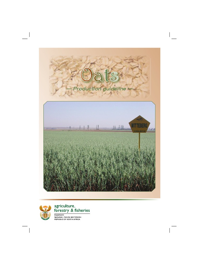 Oats | PDF | Oat | Herbicide
