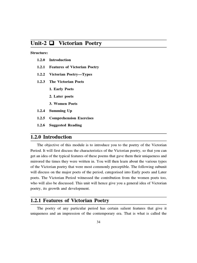 University of England Final Year Notes | PDF | Victorian Literature ...