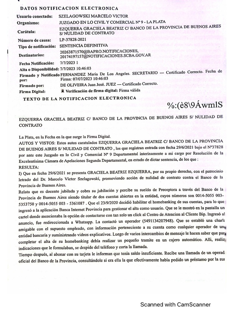 Sentencia Esquerra Escaneada | PDF