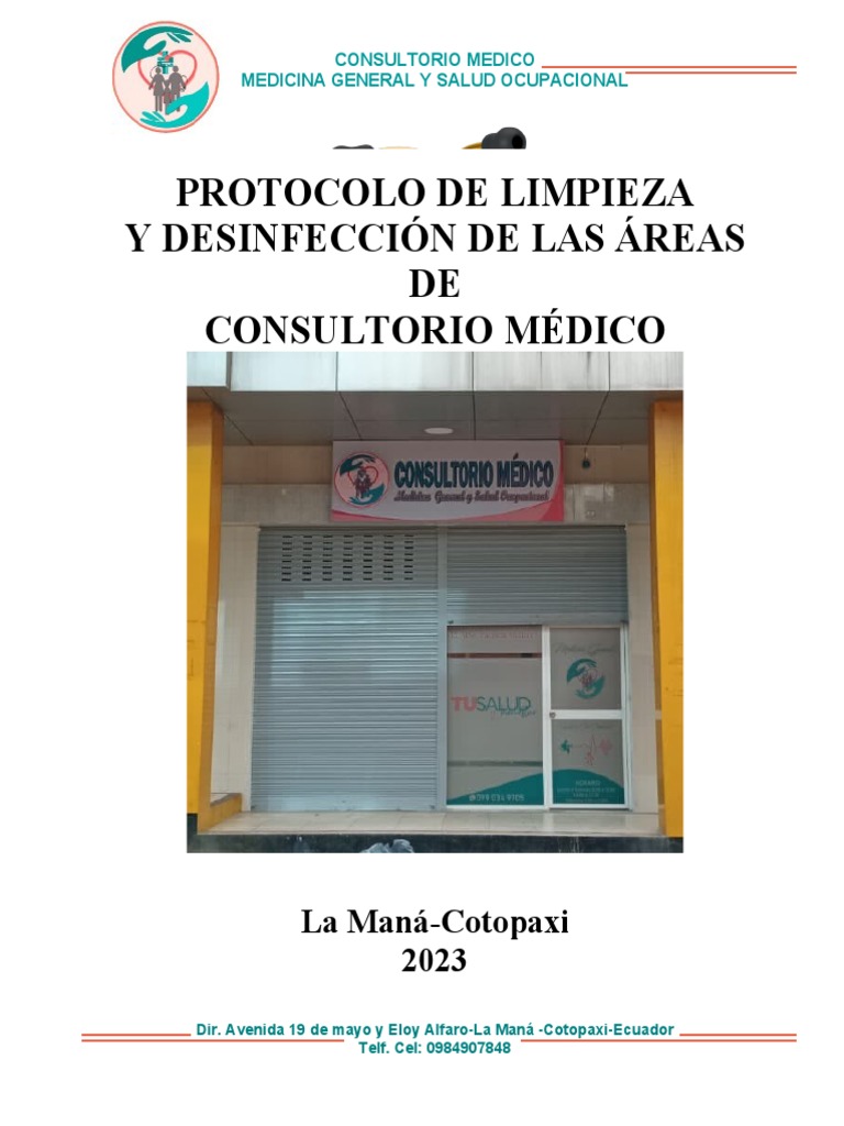 Protocolo de Limpieza | PDF | Agua | Seguridad y salud ocupacional