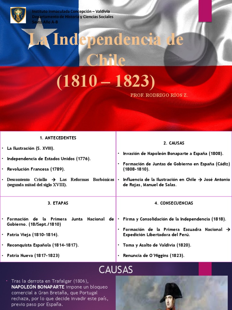La Independencia de Chile | PDF | América del Sur | Chile
