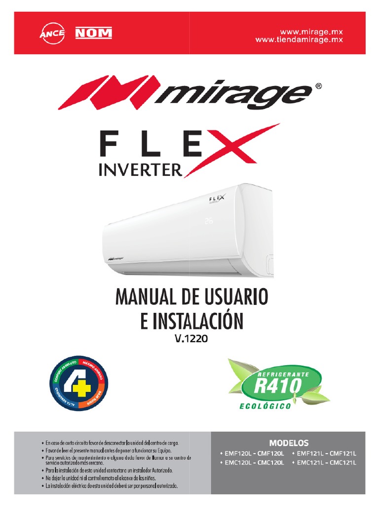 Minisplit Inverter Flex | PDF