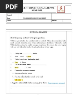 Grade 1 Revision Worksheet Shapes | PDF | Teaching Methods & Materials