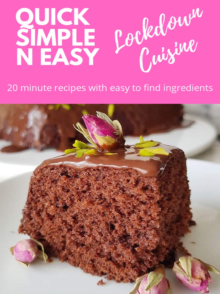QuickSimplenEasy Lockdown Cuisine | PDF | Coriander | Ginger