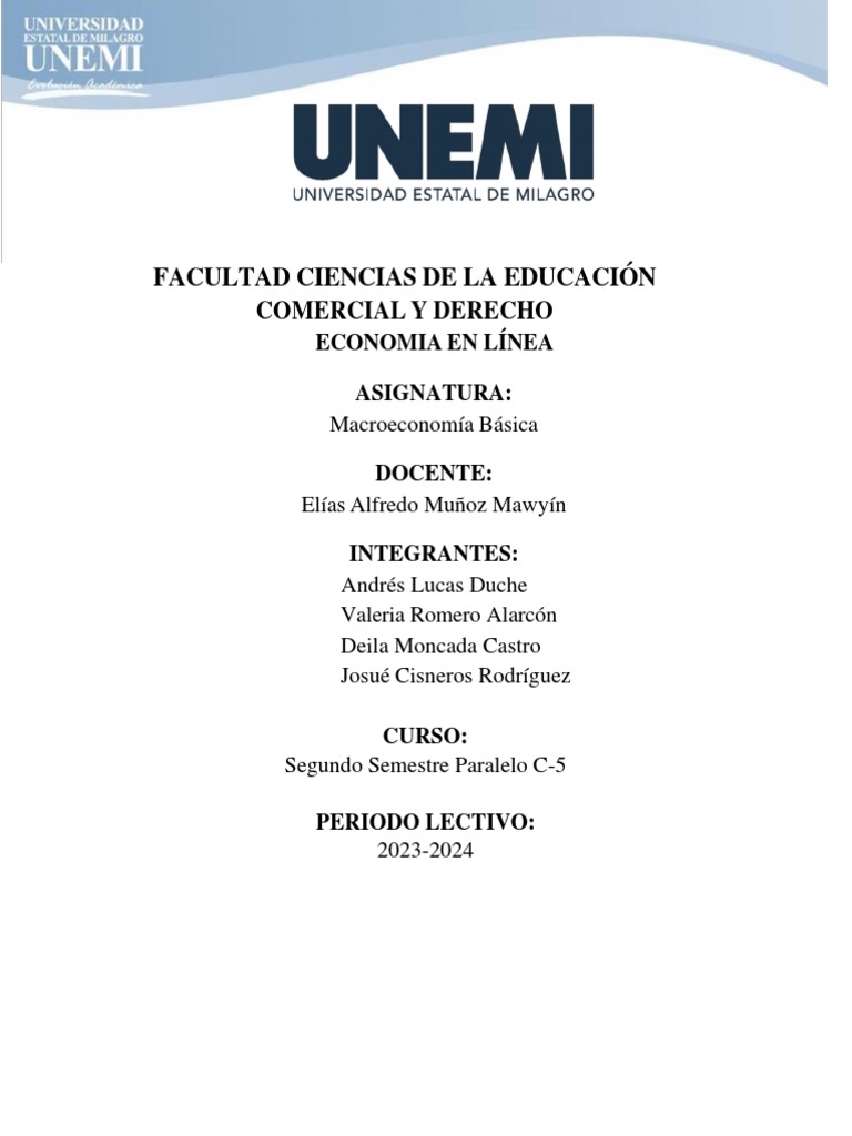 Tarea 2 Macro - 6 de Junio 2023 | PDF | Macroeconómica | Economía política