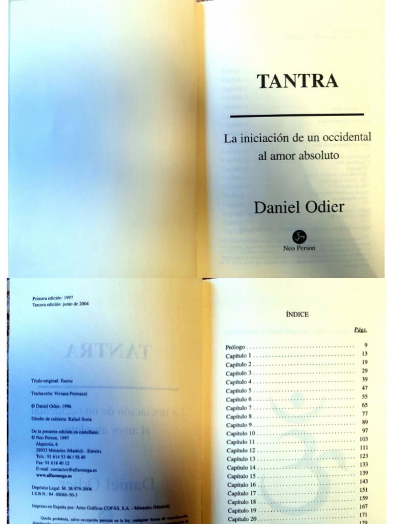 Tantra Daniel Odier Pdf