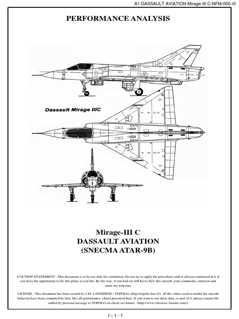 NATOPS FLIGHT MANUAL-Mirage-IIIC | Download Free PDF | Airspeed | Aviation