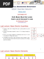 Chapter-2 Electrical Circuit Parameters | PDF | Series And Parallel Circuits | Electrical Network