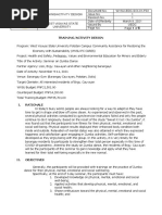 Activity Design Template for Schools | PDF | Career & Growth