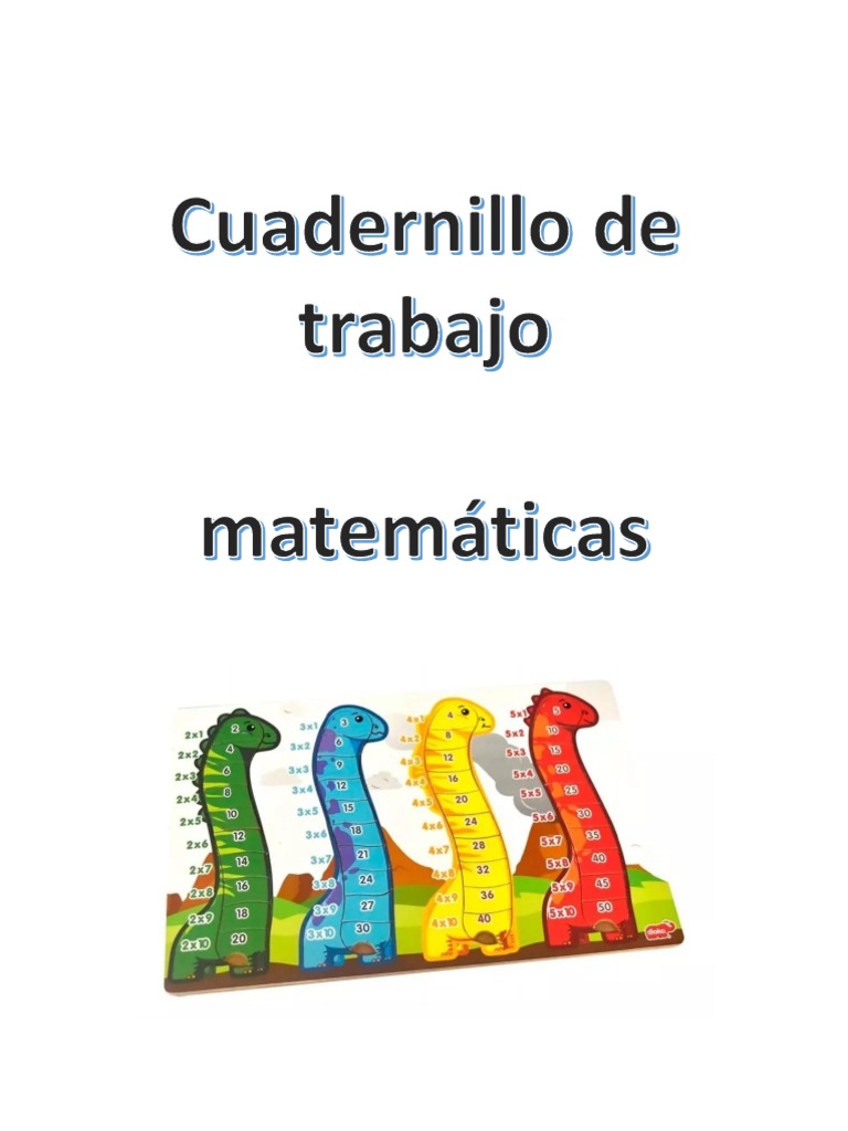 Cuaderno de Trabajo Matematicas 2°grado | PDF