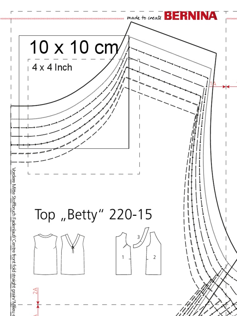 220-15 Pattern Top Betty US-Letter | PDF