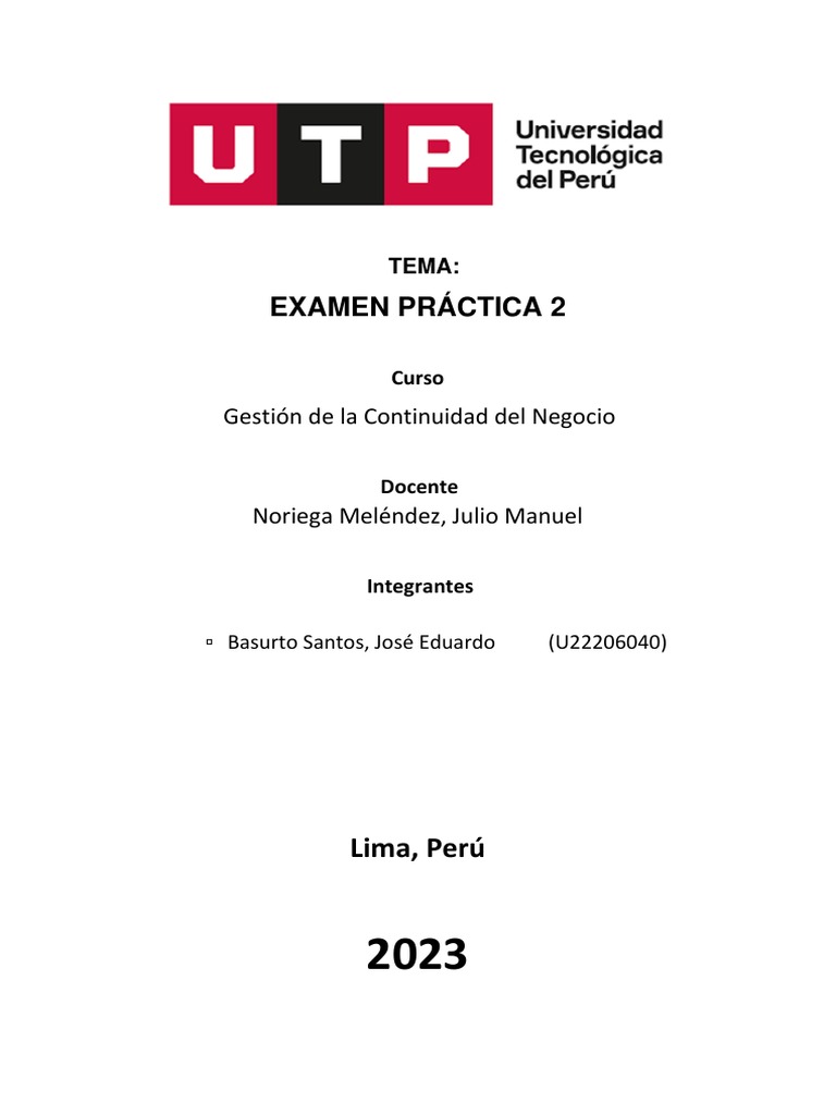 EXAMEN PRÁCTICA 2 - GCN | PDF