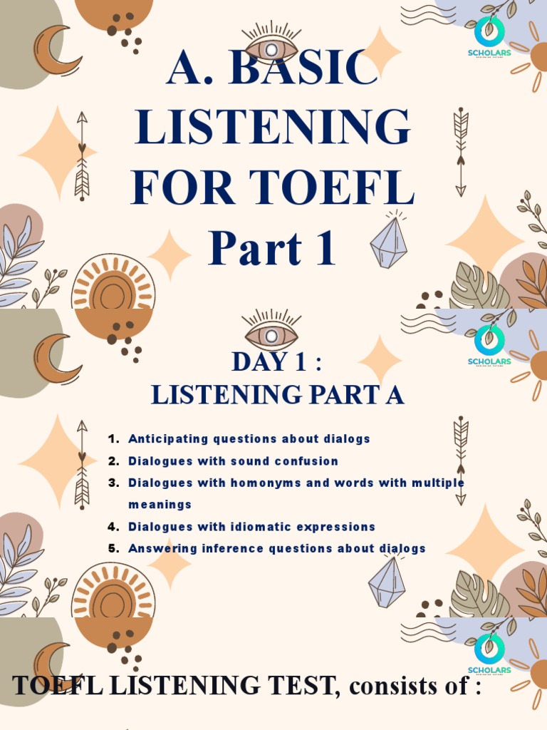 Part 2-3 Listening Lesson 4-8 | PDF