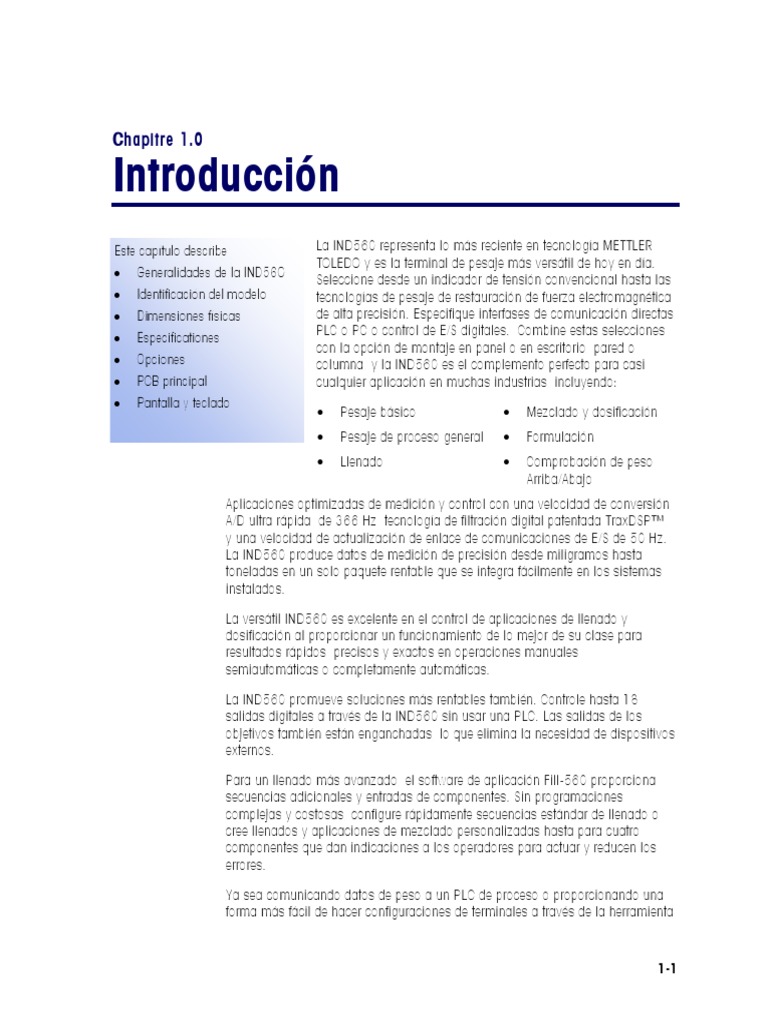 IND560 Terminal Technical Manual | PDF | Terminal de computadora | Software de la aplicacion