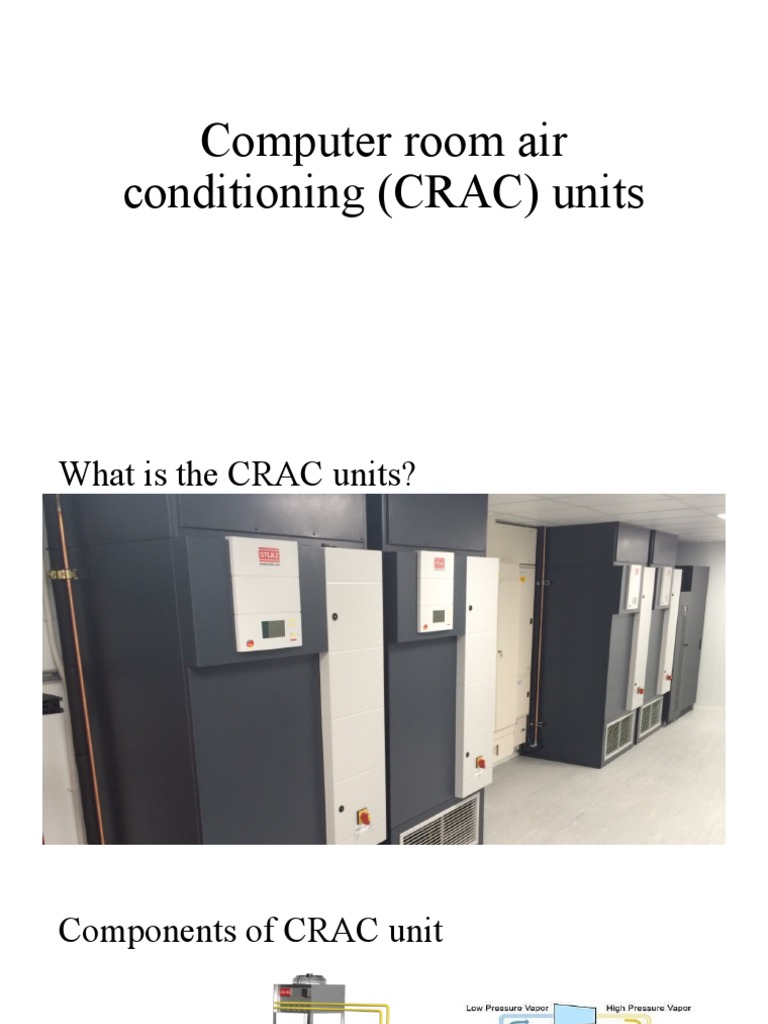 Puter Room Air Conditioning (CRAC) Units | PDF
