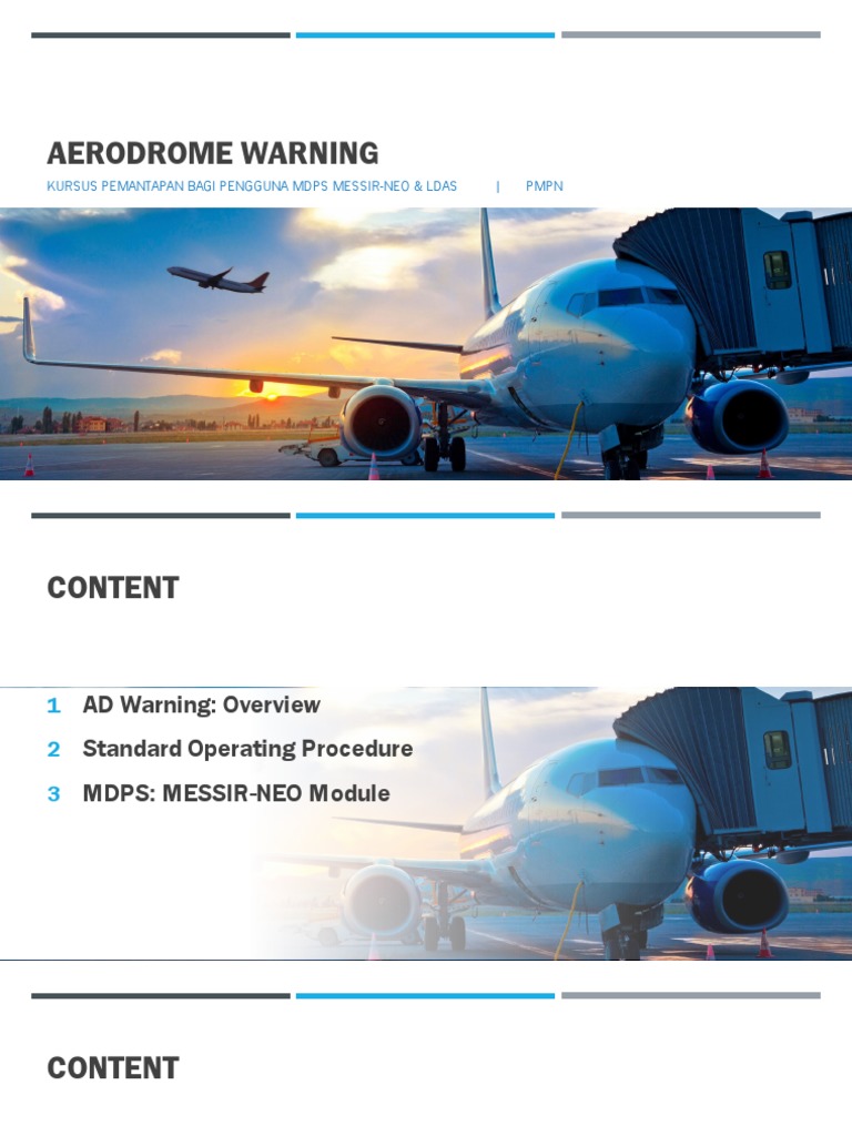 Aerodrome Warning | PDF | Meteorology | Storms