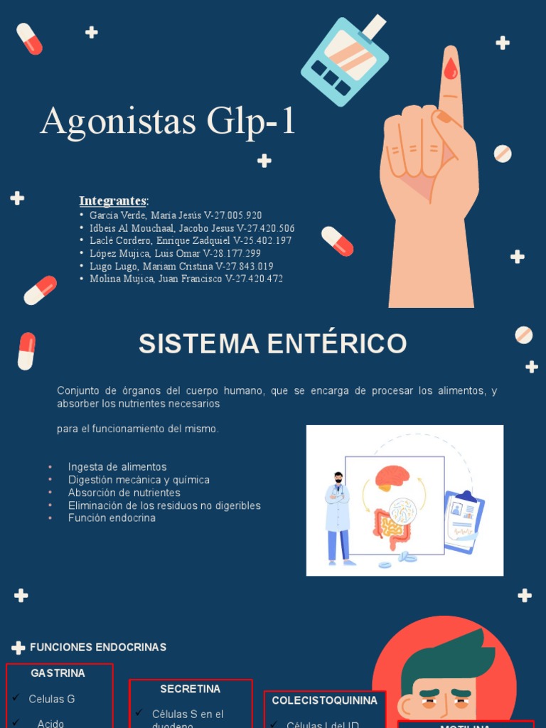 AGONISTAS GLP-1 | PDF | Digestión | Insulina