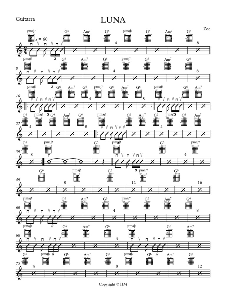 LUNA Guitarra | PDF