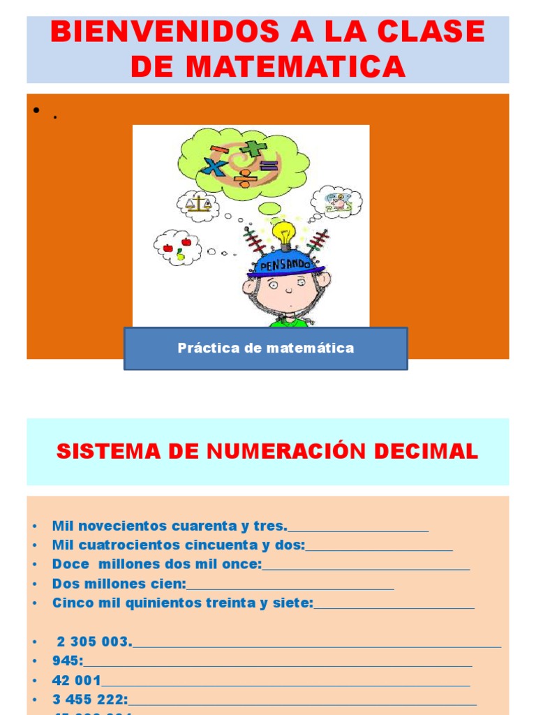 Mate Practica | PDF | Matemática Elemental | Aritmética