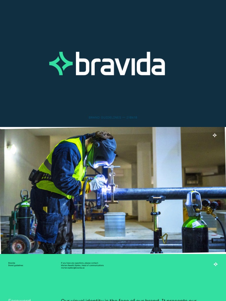 Bravida 2018 | Download Free PDF | Cyan | Logos