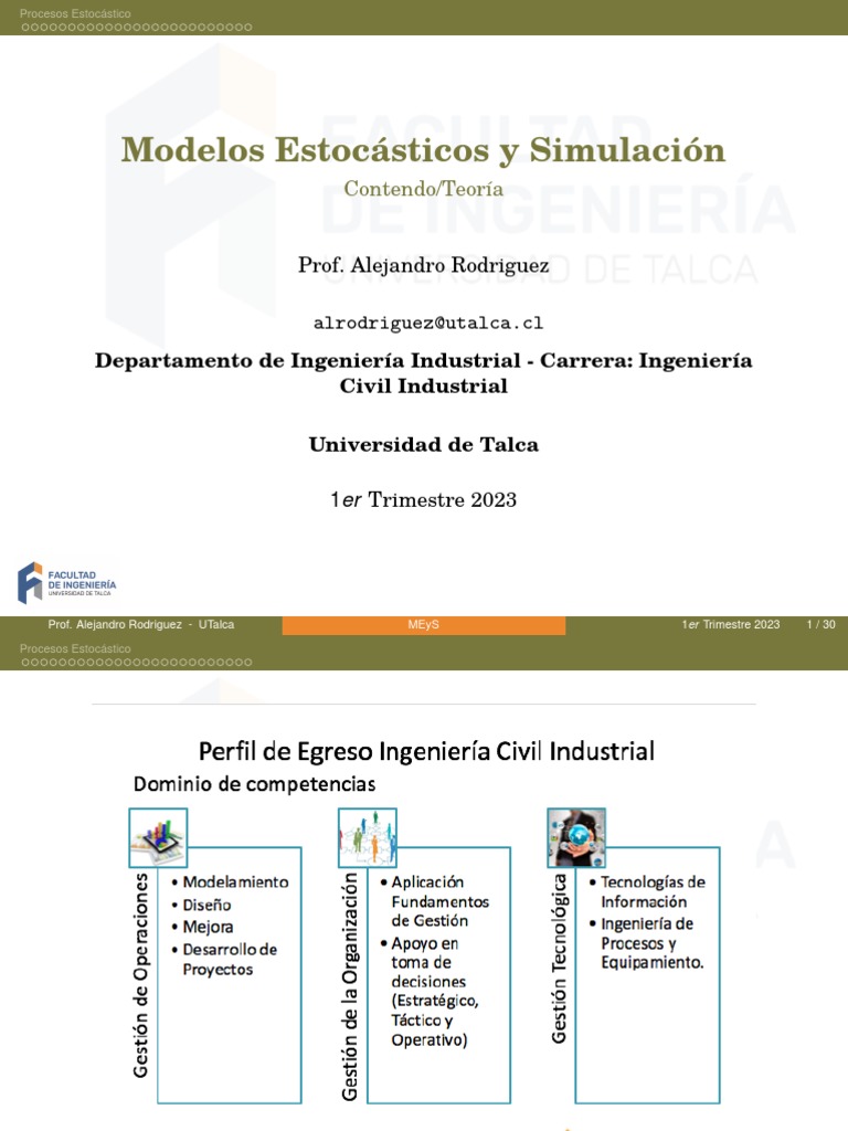 Introducción a Procesos Estocásticos | PDF | Proceso estocástico ...