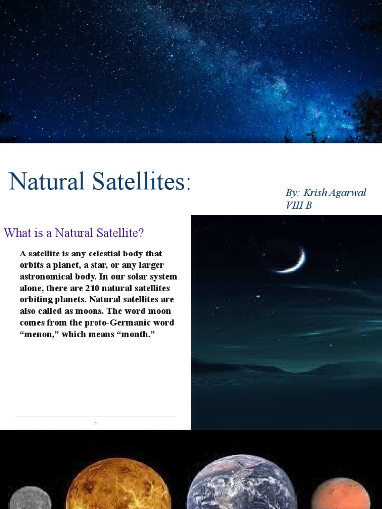Natural Satellites | PDF