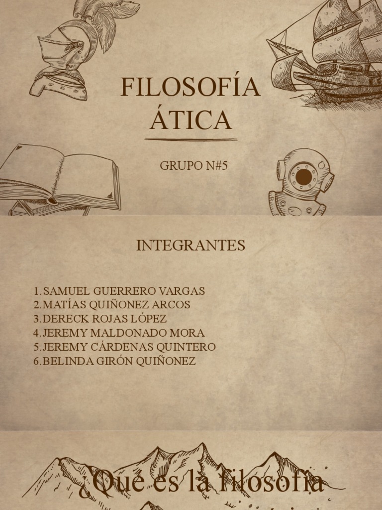Filosofía Ática-2 | PDF | Platón | Sócrates