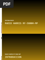 01 Diapositivas SISTEMA RADIO (Radio Harris RF 5800H MP) Conocimiento ...