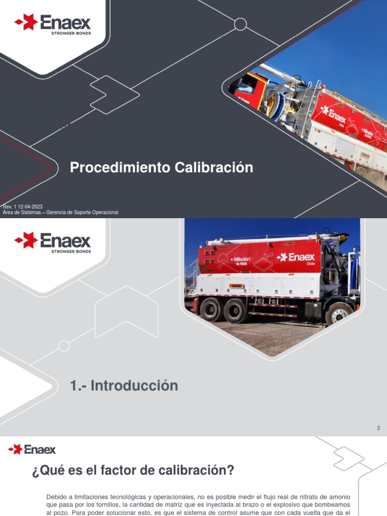 Procedimiento calibración | PDF | Calibración | Densidad