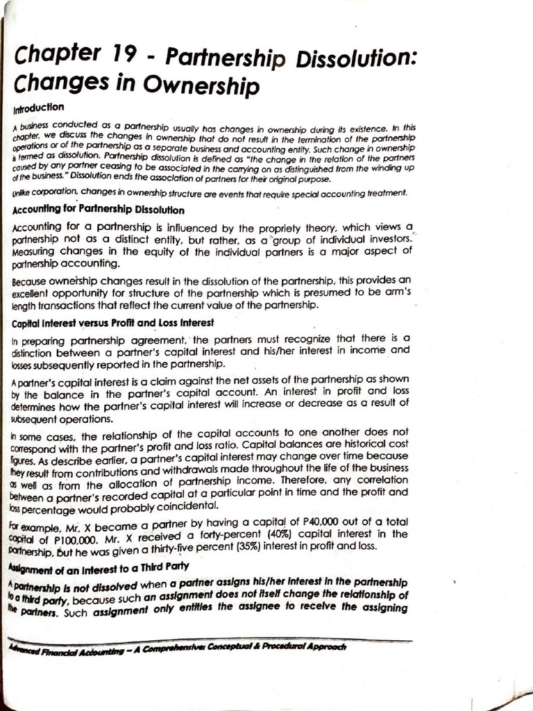 Partnership Dissolution 2 | PDF