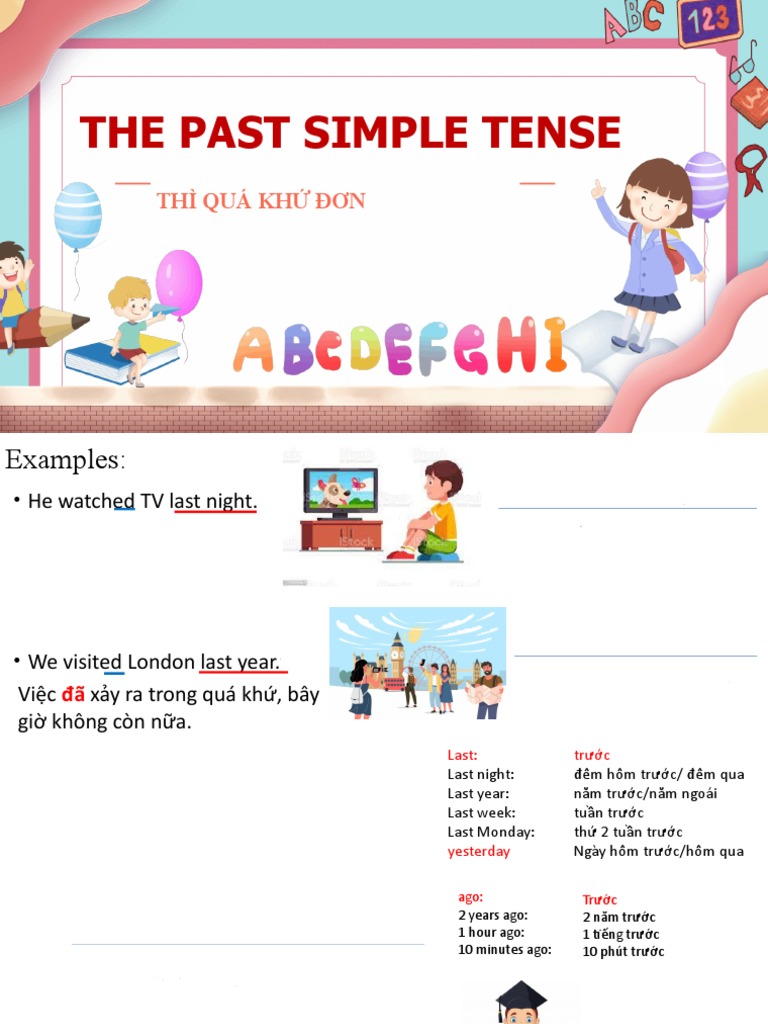 The Past Simple Tense | PDF