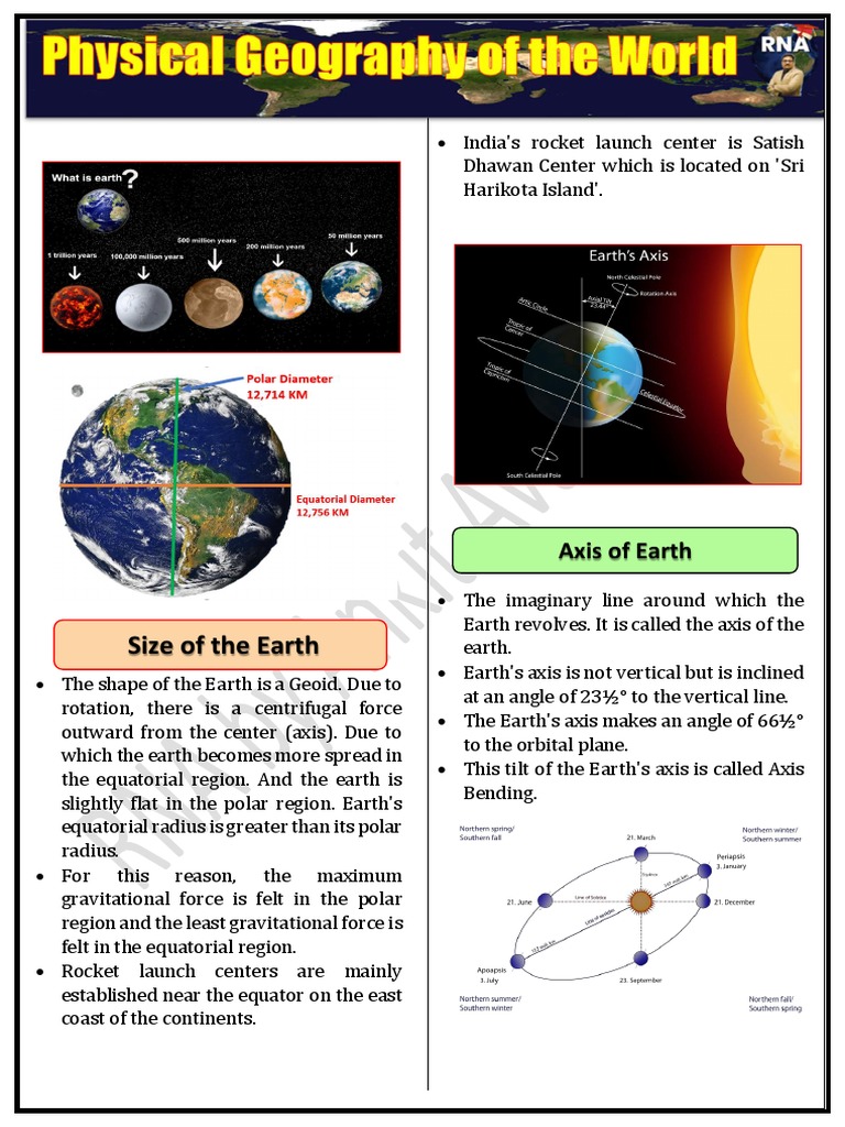 Physical geography (ENGLISH) | PDF | Earth | Night