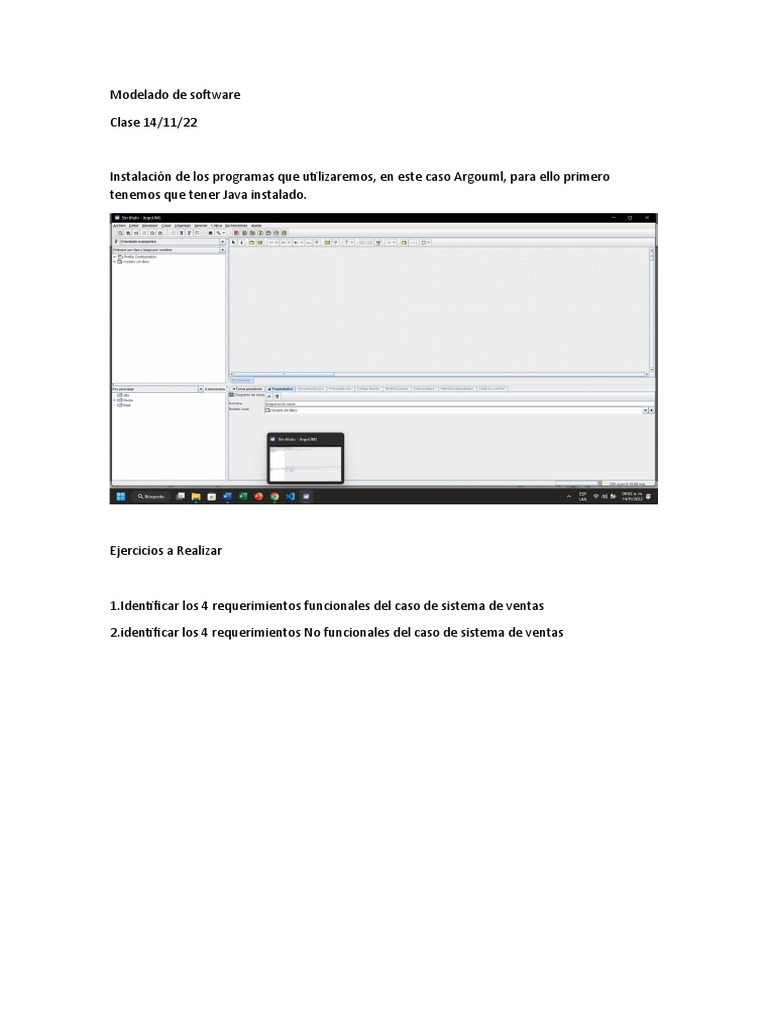 Clase Modelado de Software | PDF