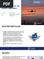 Notams Decode | PDF | Instrument Flight Rules | Aviation Safety