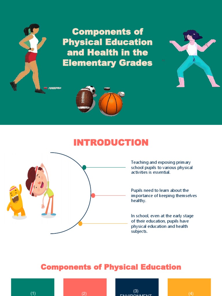 Components of PE and Health in Elementary | PDF | Physical Education ...