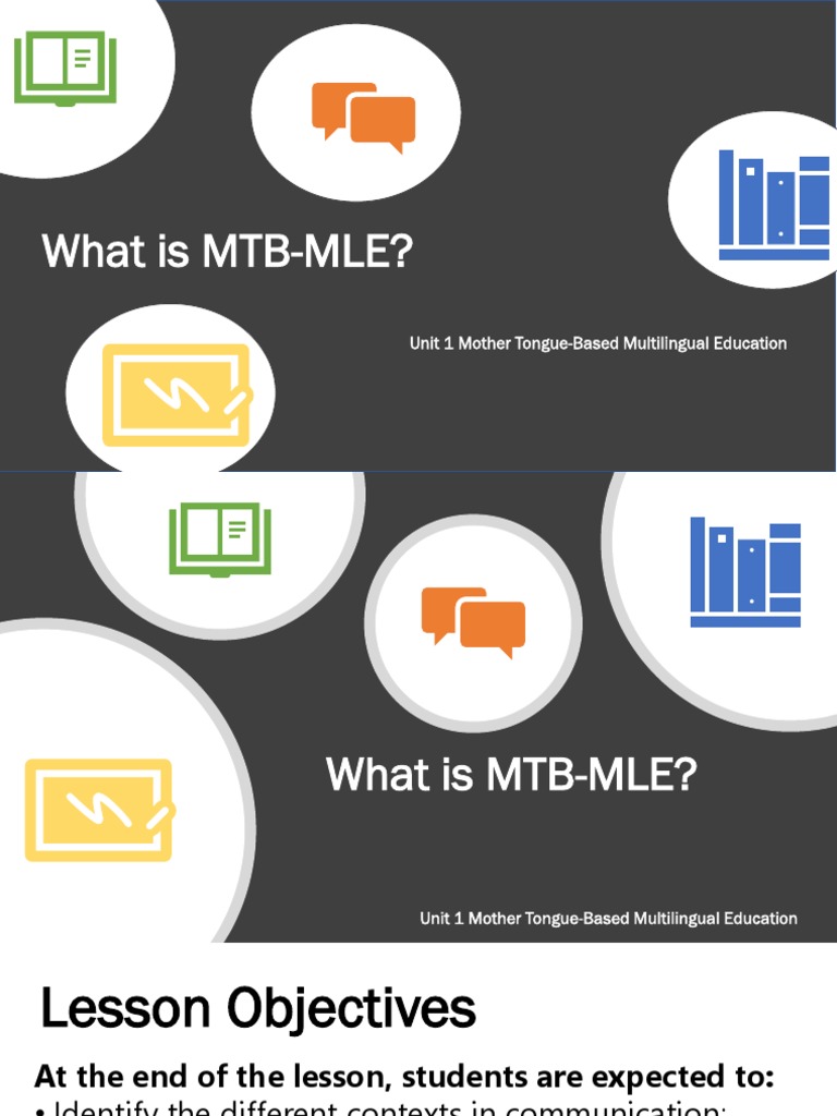 What Is MTB MLE | Download Free PDF | Learning | Language Acquisition