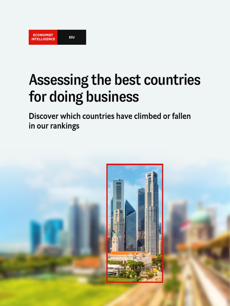 The Economist Intelligence Unit Assessing The Best Countries For ...
