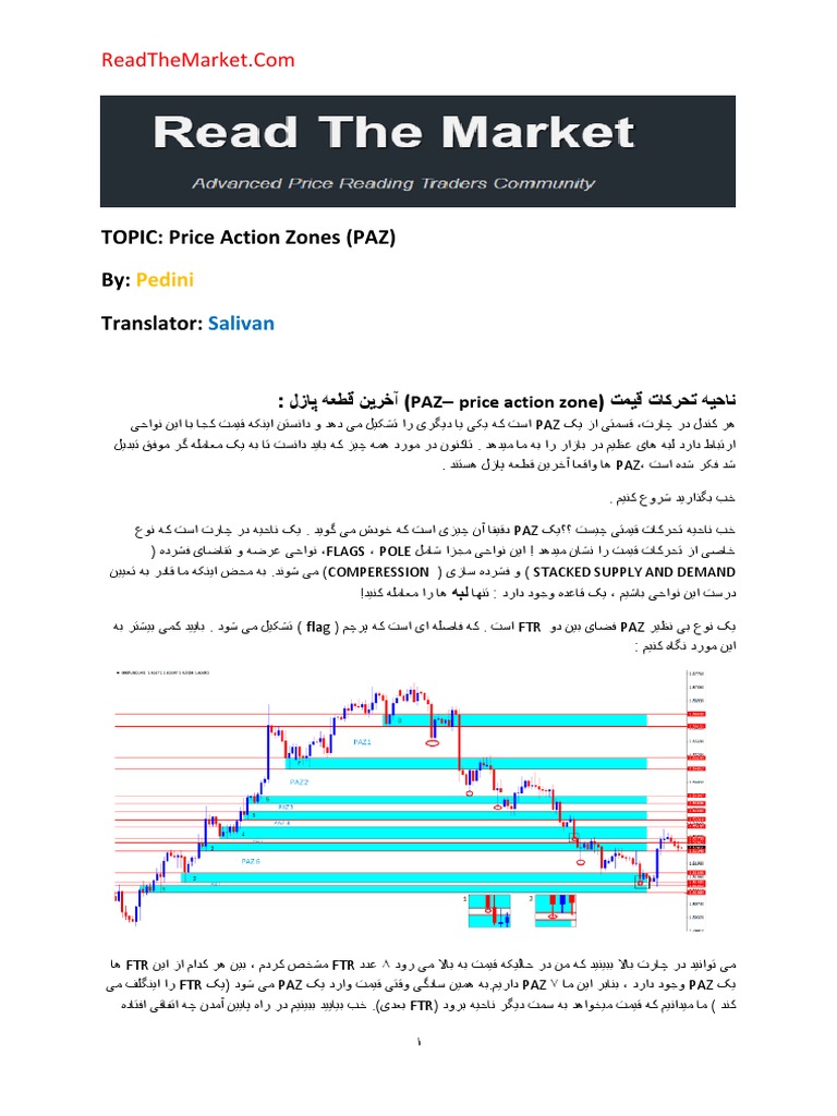 TOPIC: Price Action Zones (PAZ) By: Translator:: Pedini | PDF